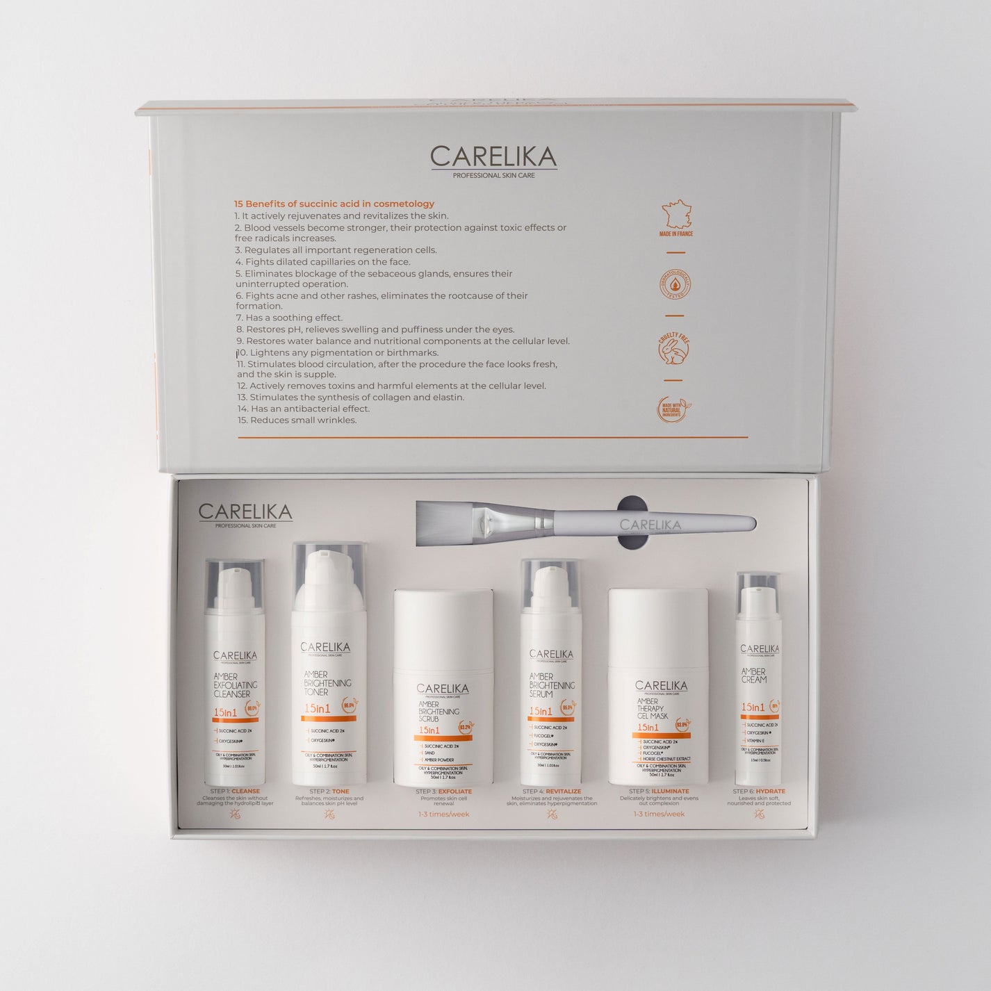 Amber Therapy 15in1 Cellular Renewal Treatment Kit