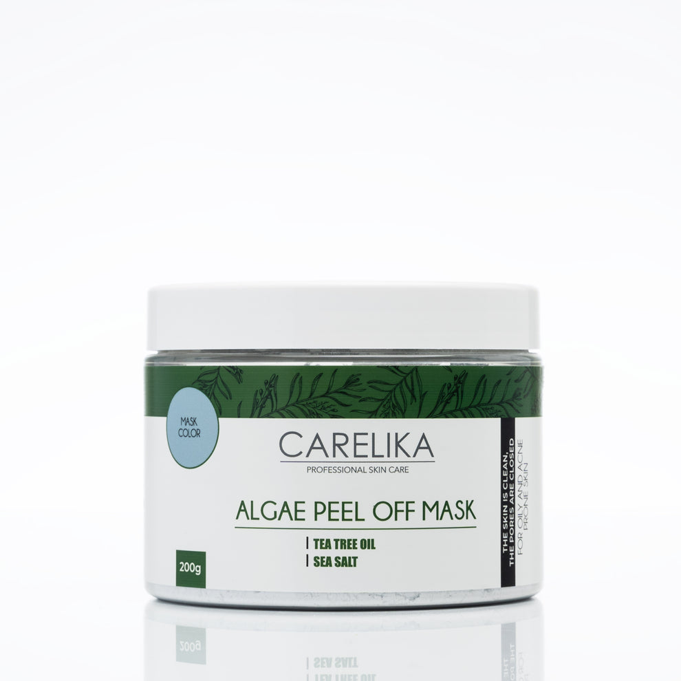 Algae Peel-Off Mask with Tea Tree Oil | CarelikaCosmetics