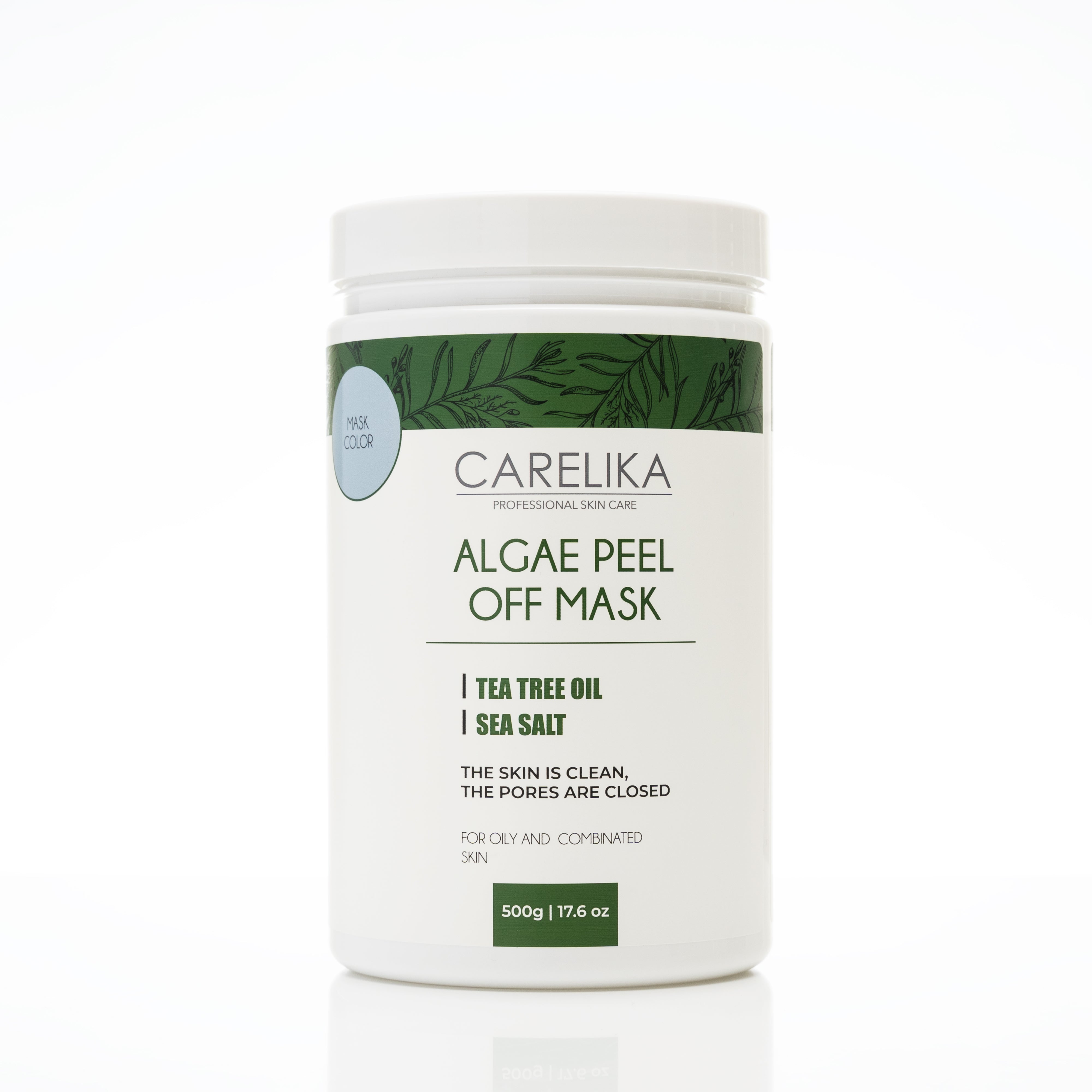 Algae Peel-Off Mask with Tea Tree Oil | CarelikaCosmetics
