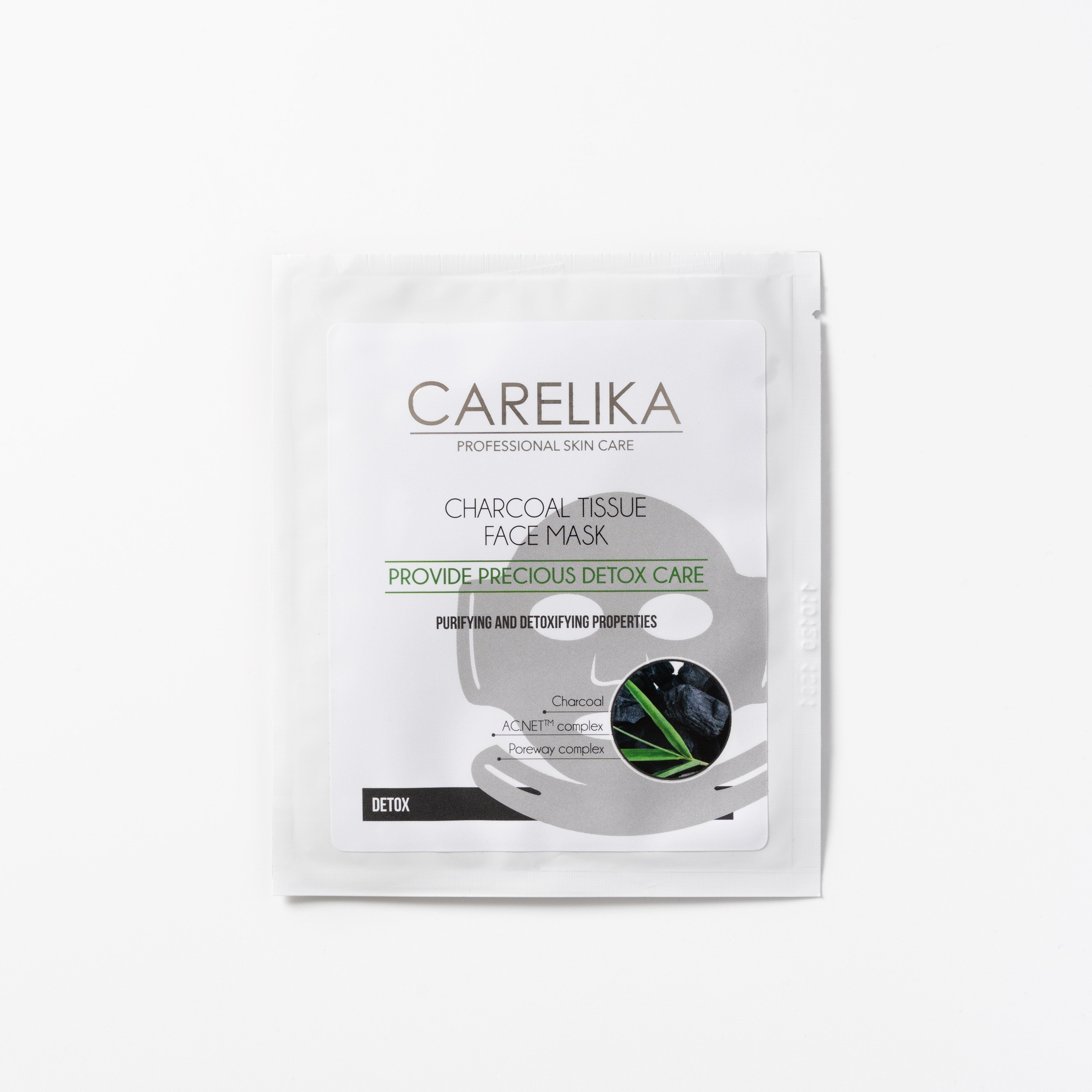Charcoal Tissue Face Mask | CarelikaCosmetics