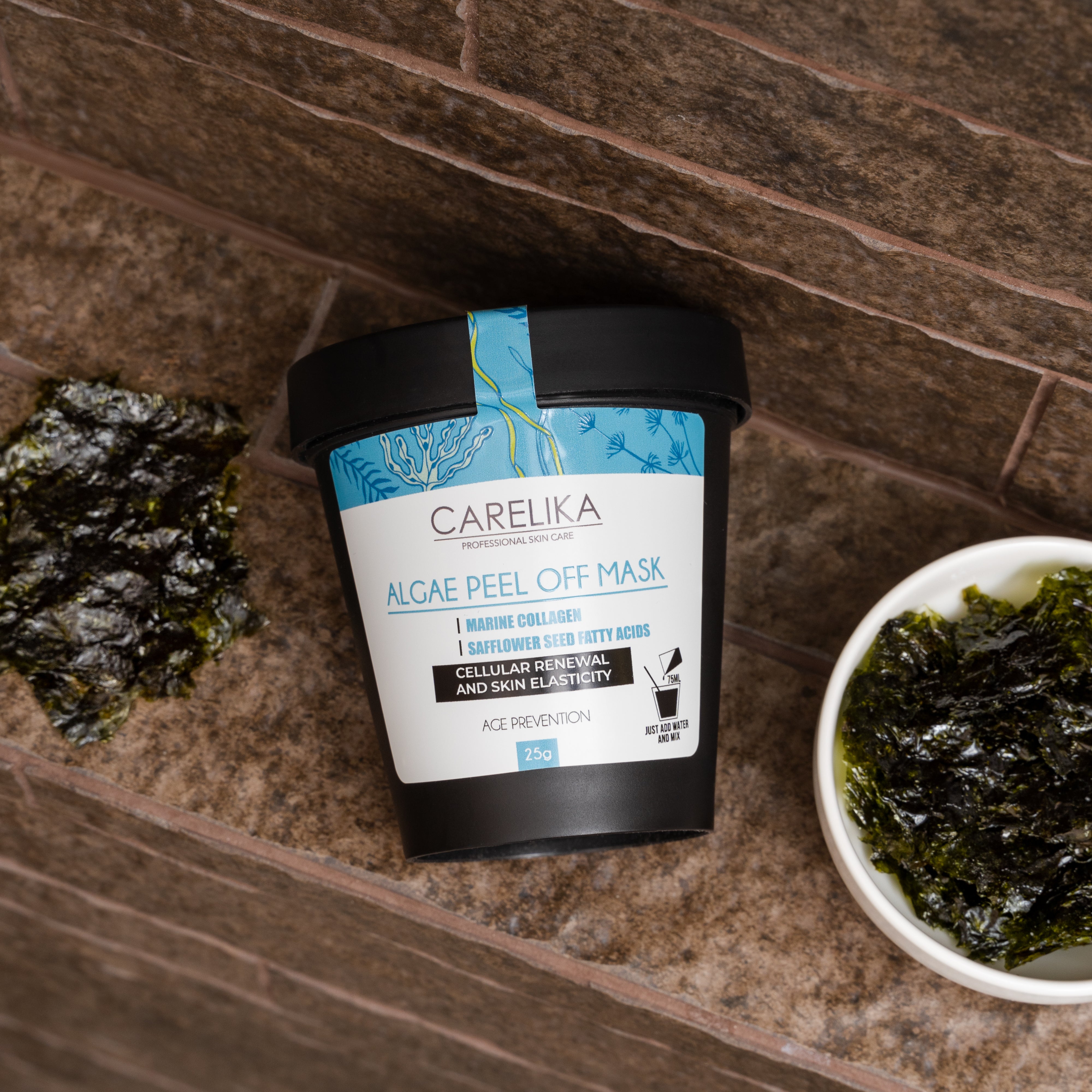 Algae Peel-Off Mask with Marine Collagen | CarelikaCosmetics